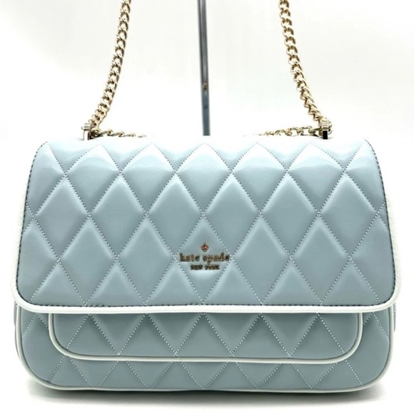 kate spade | Bags | Kate Spade Colorblock Carey Quilted Leather Flap ...